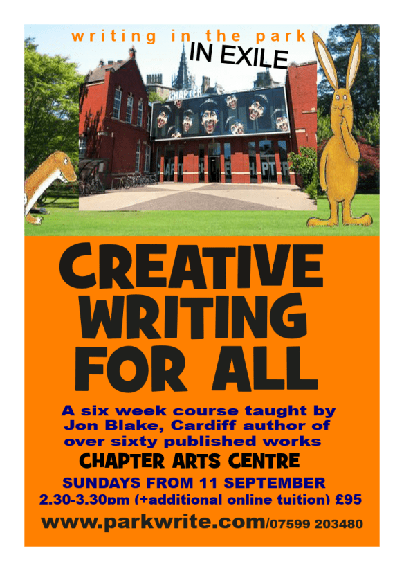 Creative Writing with Jon Blake | Classes taught by the Cardiff author ...